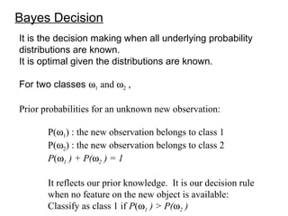 Bayseian decision theory | PPT
