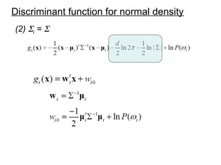 Bayseian decision theory | PPT
