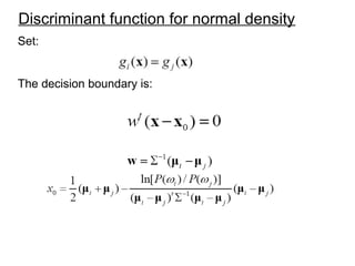 Bayseian decision theory | PPT