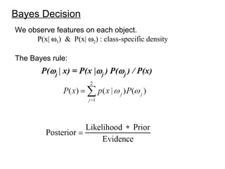 Bayseian decision theory | PPT