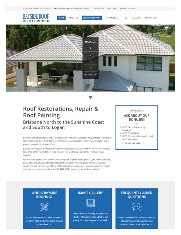 Roof Restoration Brisbane | PDF