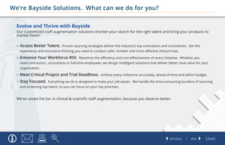 Bayside Solutions Clinical Division | PPT