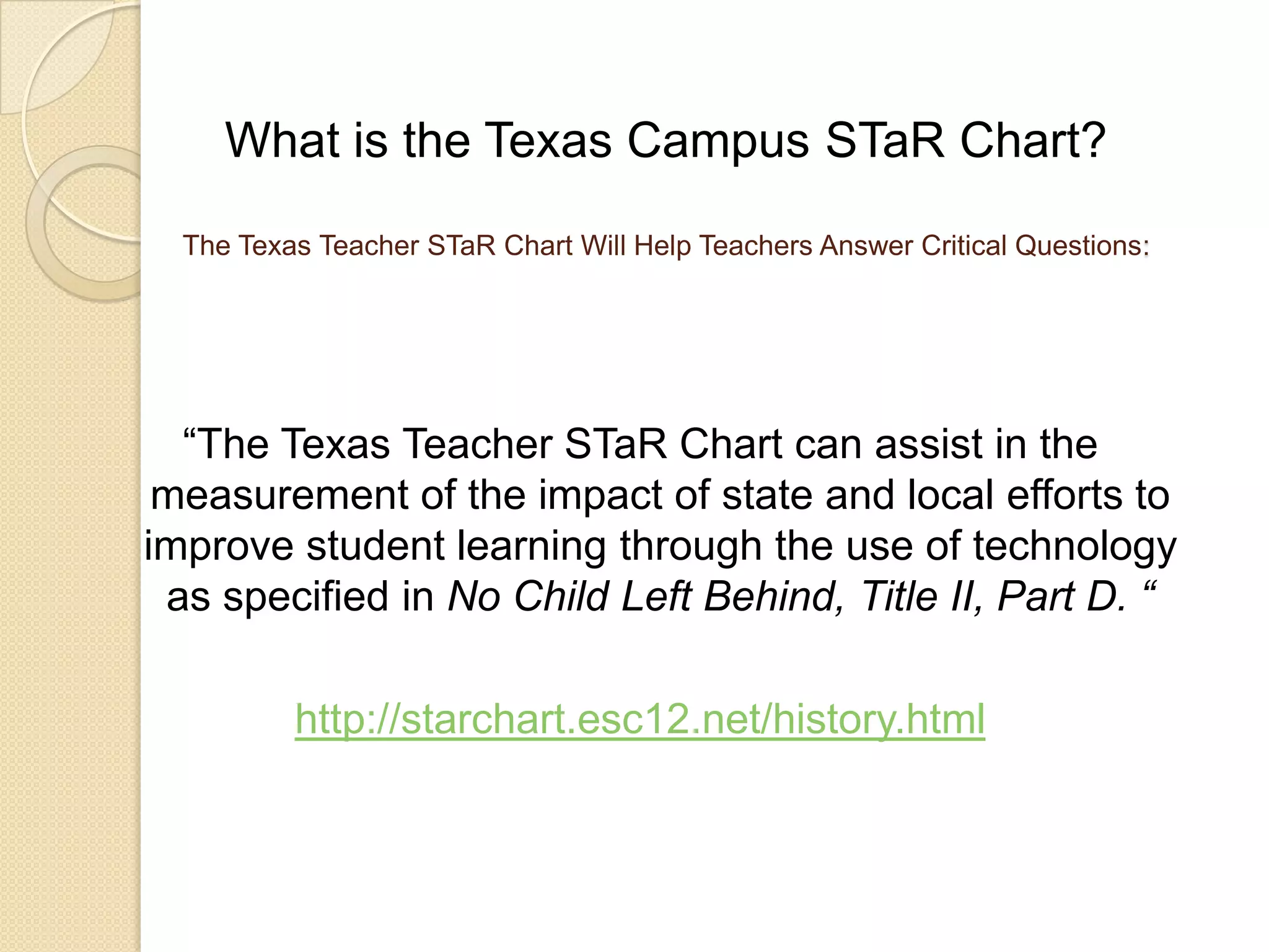 Bay’s s ta r chart summary | PPTX
