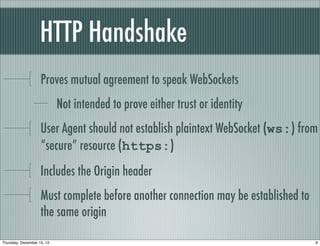 Hacking (with) WebSockets | PDF