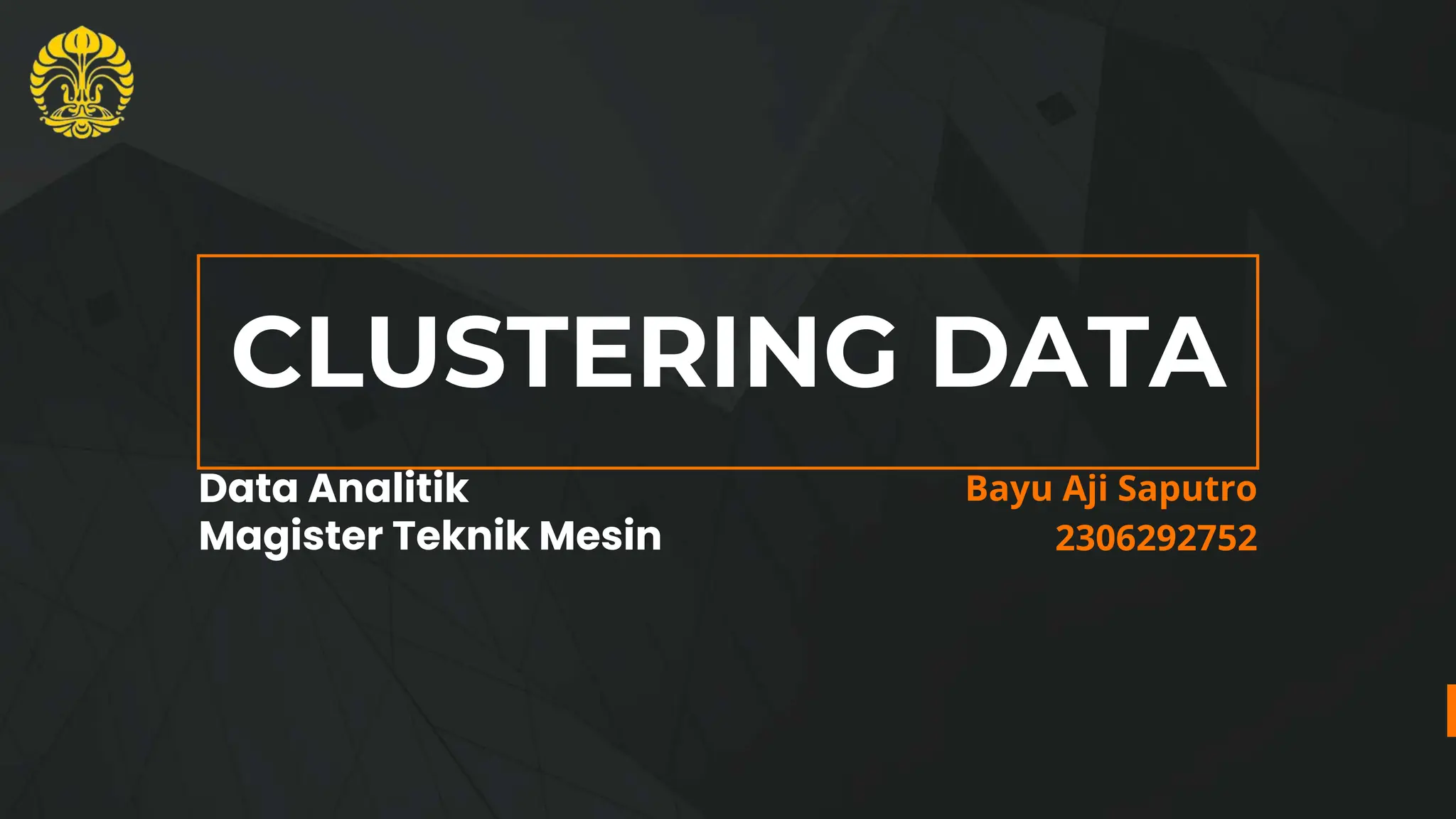 Clustering Data With Kmeans Cluster Pptx
