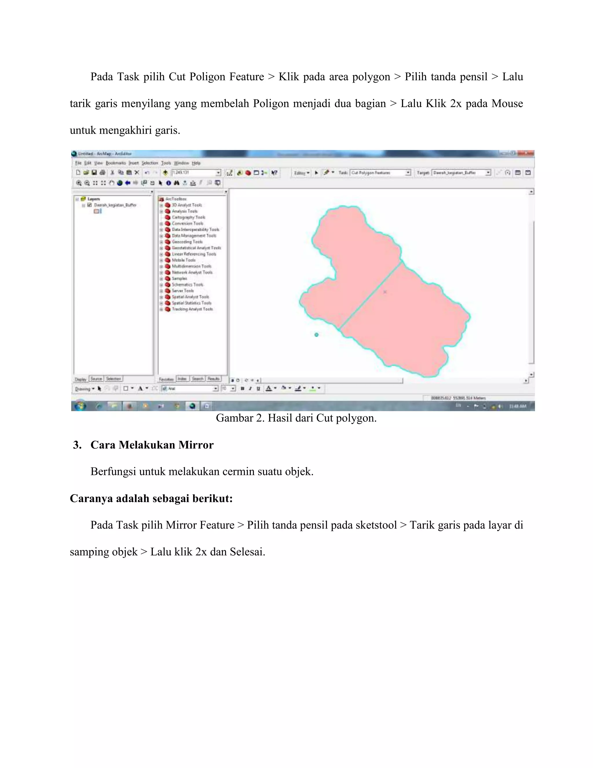 modul arcGIS | DOCX
