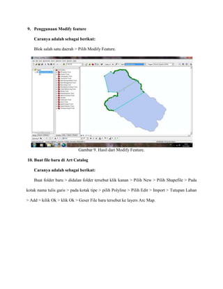 modul arcGIS | DOCX