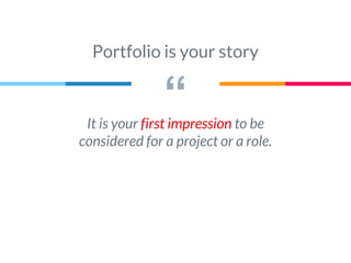 14 Ways to an Impressive UX Design Portfolio | PPT