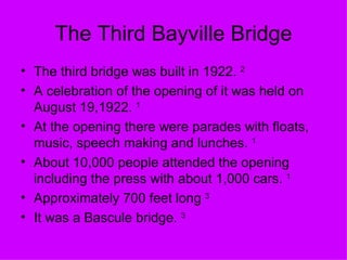 Bayville Bridge | PPT
