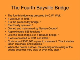 Bayville Bridge | PPT