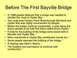 Bayville Bridge | PPT