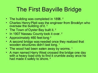Bayville Bridge | PPT