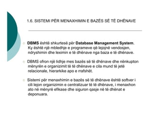 Bazat e te dhenave | PDF