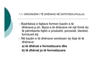 Bazat e te dhenave | PDF