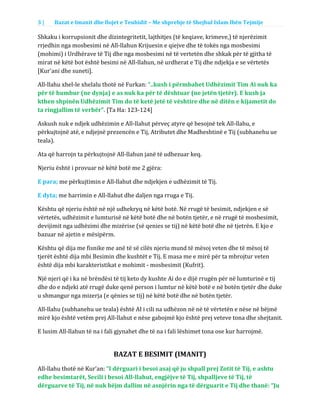 Bazat e imanit dhe llojet e teuhidit | PDF