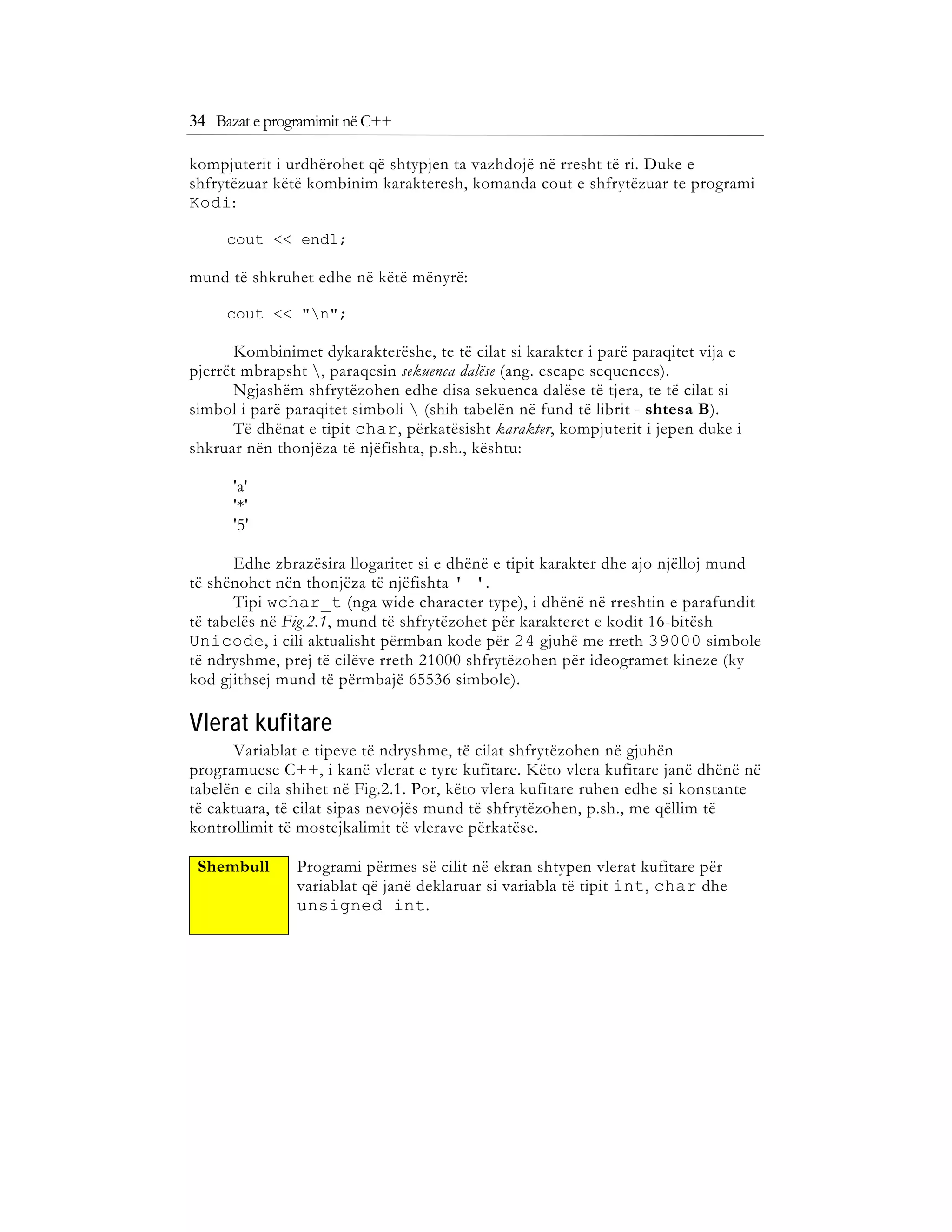 Bazat e programimit ne C++ (agni dika) | PDF