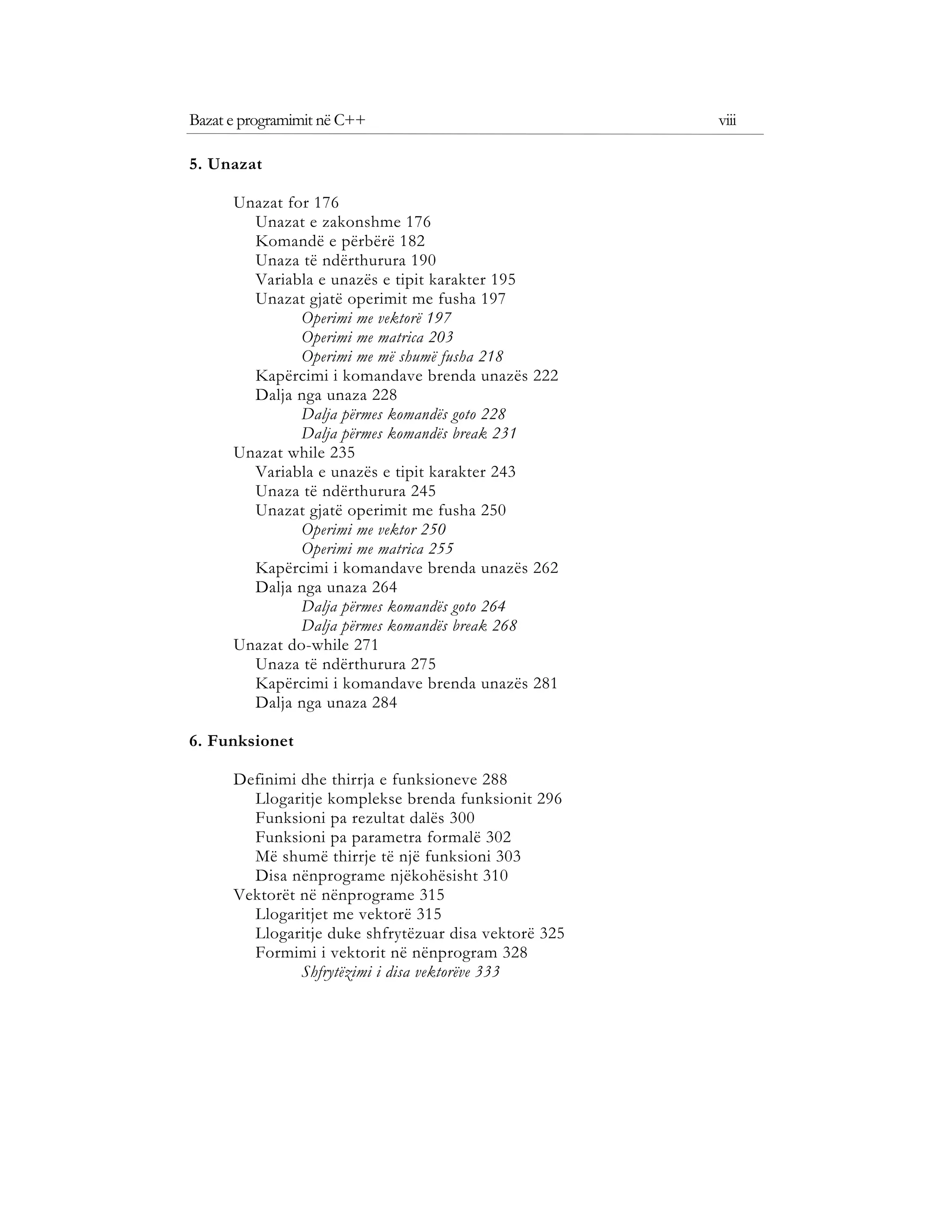 Bazat e programimit ne C++ (agni dika) | PDF