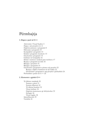 Bazat e programimit ne C++ (agni dika) | PDF