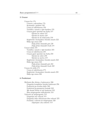 Bazat e programimit ne C++ (agni dika) | PDF