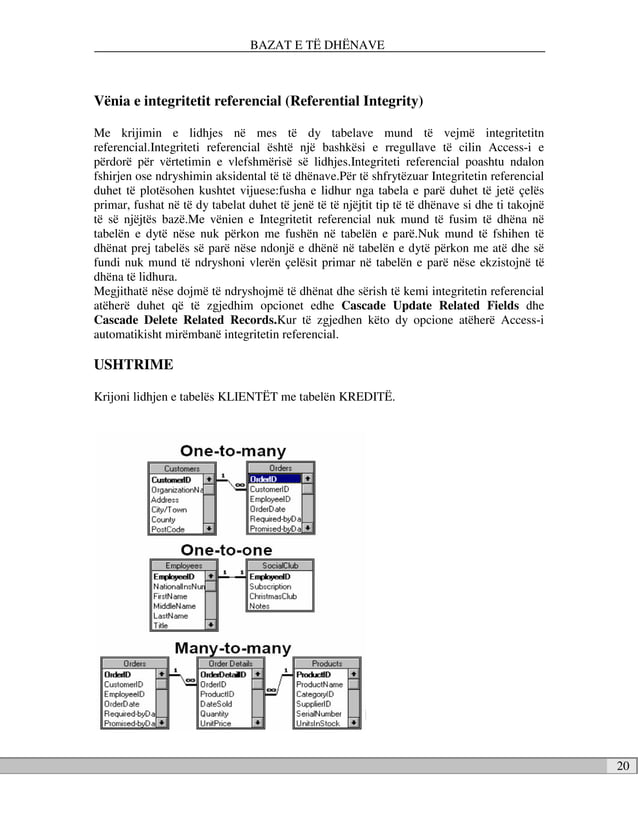 Bazat e Te Dhenave - ACCESS | PDF