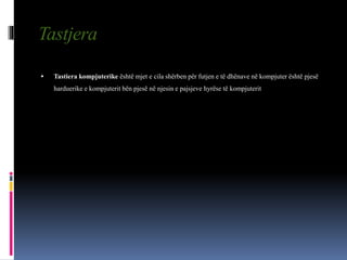 Periferikët, Paisjet Hyrëse Dhe Dalëse. | PPTX
