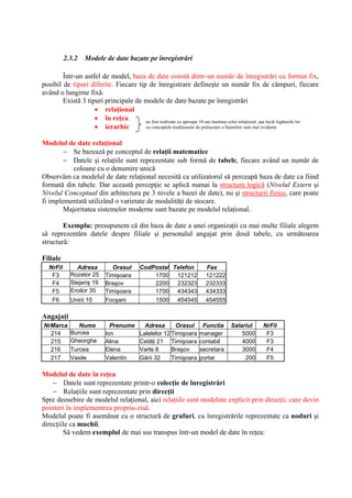 Baze date cap_2 | PDF