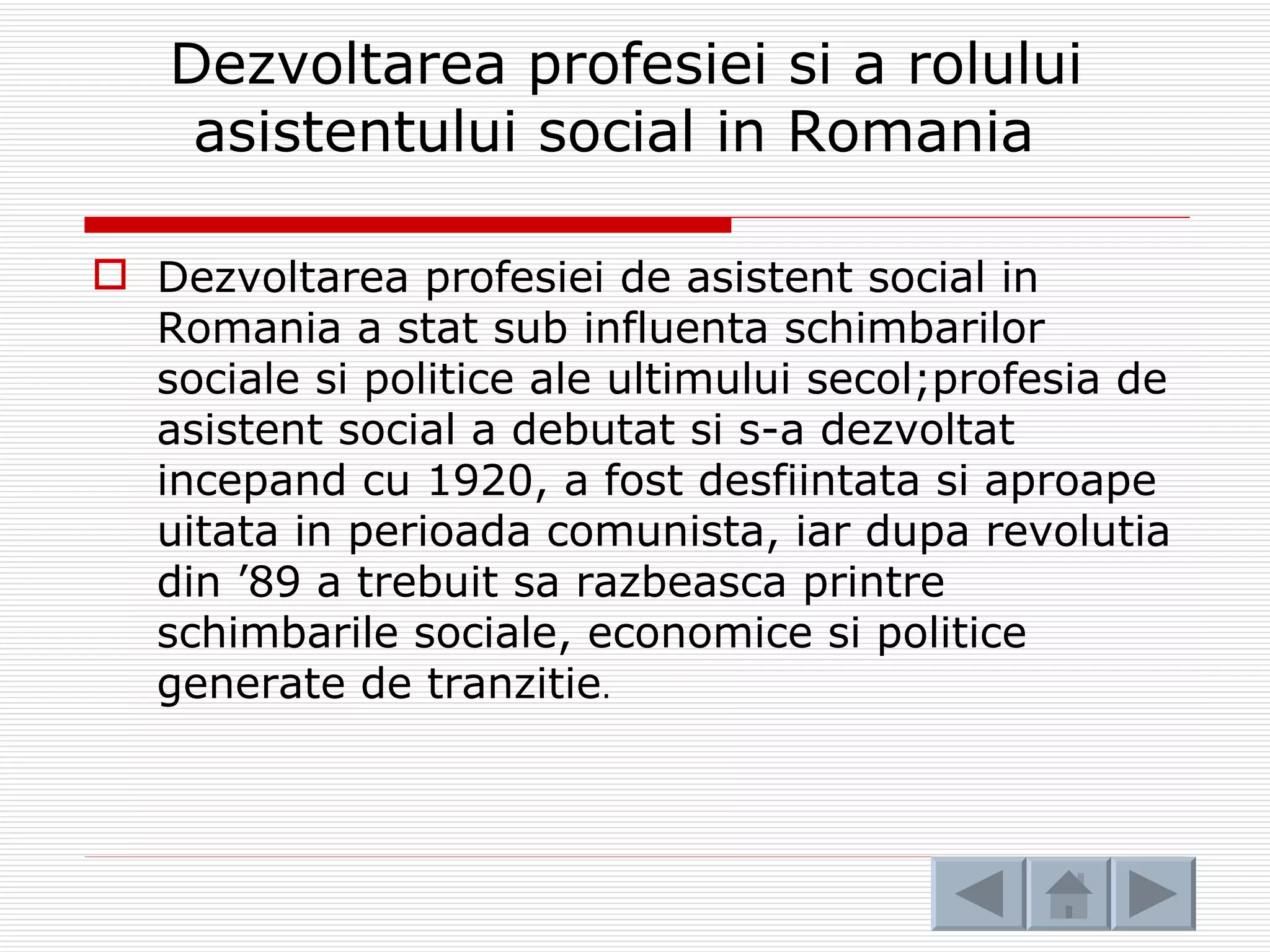 Asistentul social profesionist | PPS