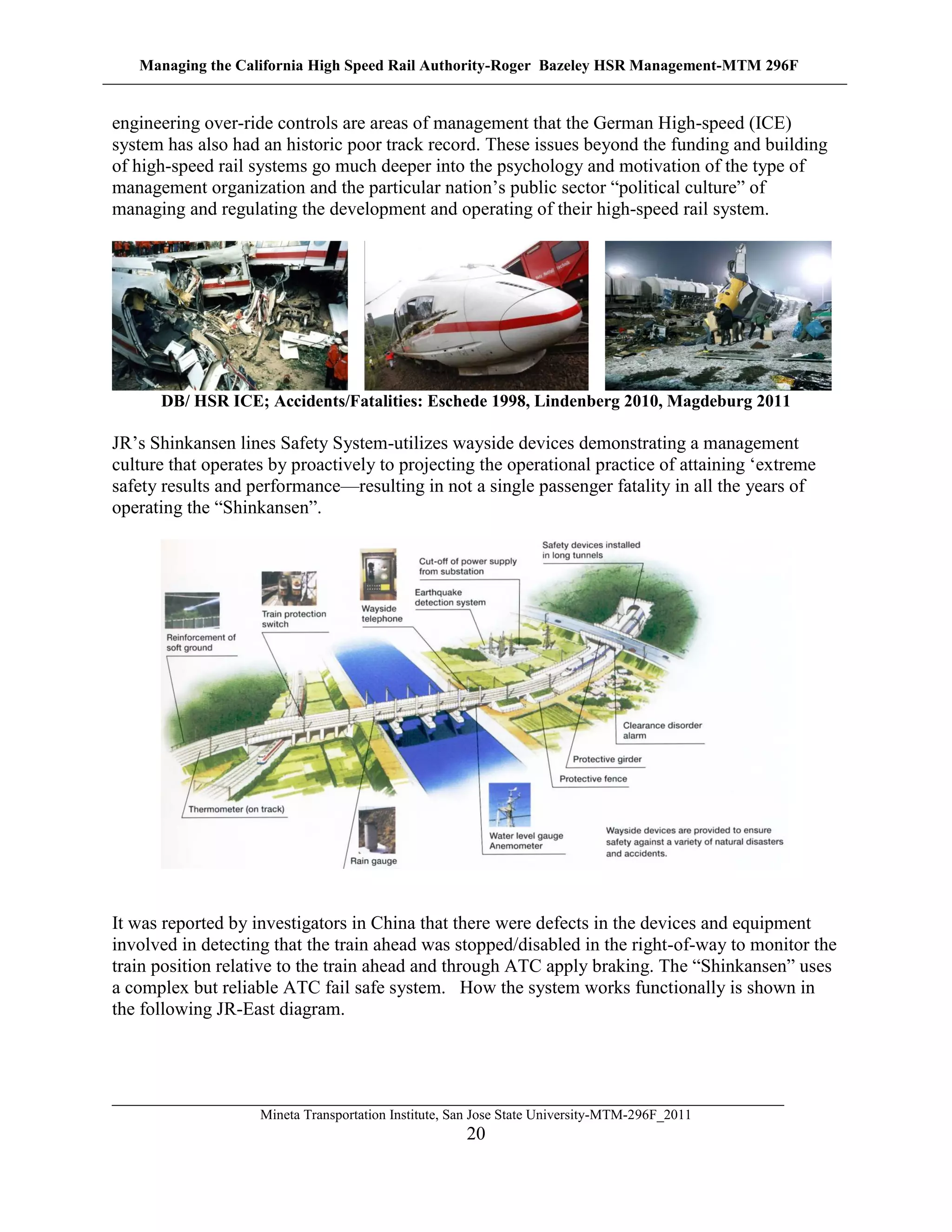 California High-Speed Rail Project verses Japan's Shinkansen High-Speed ...
