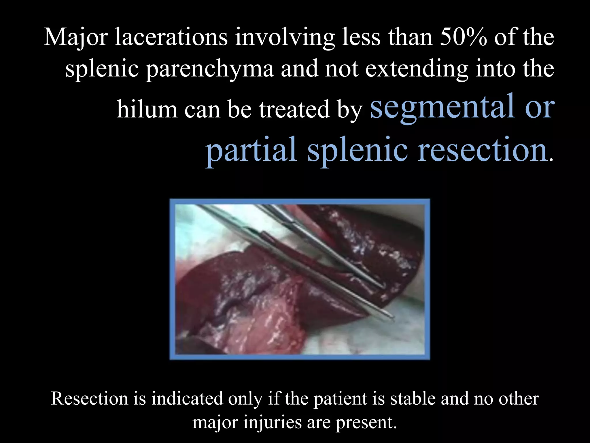 Spleen Trauma | PPTX