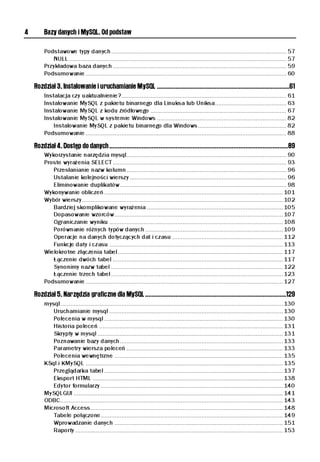 Bazy danych i MySQL. Od podstaw | PDF | Databases | Computer Software and Applications