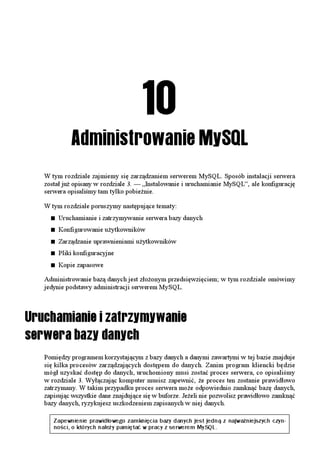 Bazy danych i MySQL. Od podstaw | PDF | Databases | Computer Software and Applications