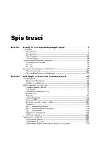 Bazy danych SQL. Teoria i praktyka | PDF