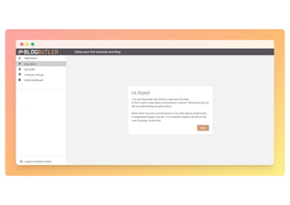 Blogbutler Ai - Turn Any Data into Blog Posts: Automate Your Blog with AI | PPT