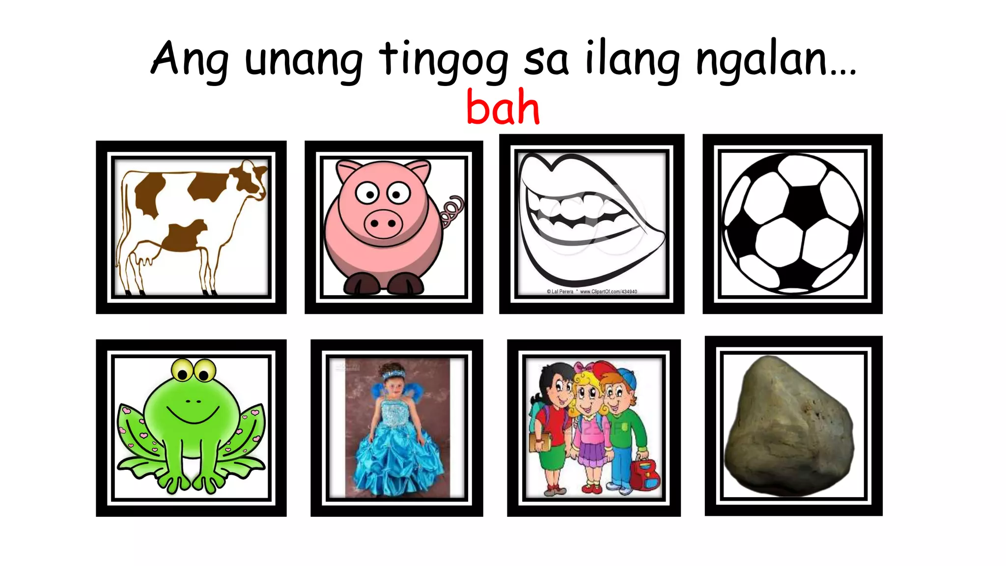 Mga letrang Nagsugod og Bb ( Sinugbuanong Binisaya ) | PPTX