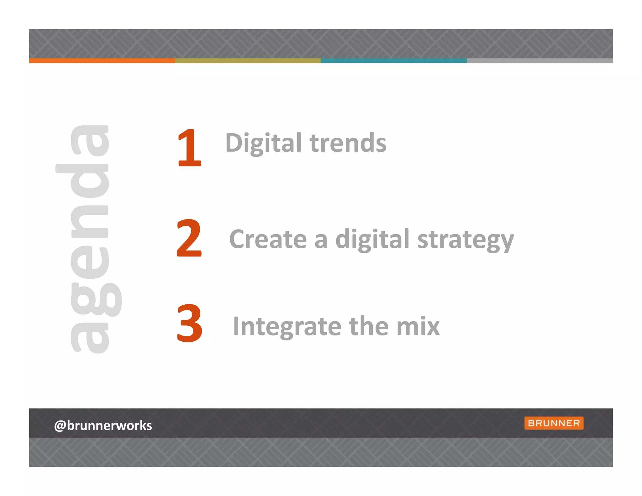 2011: How to Realign Your Digital Marketing Strategy | PPT