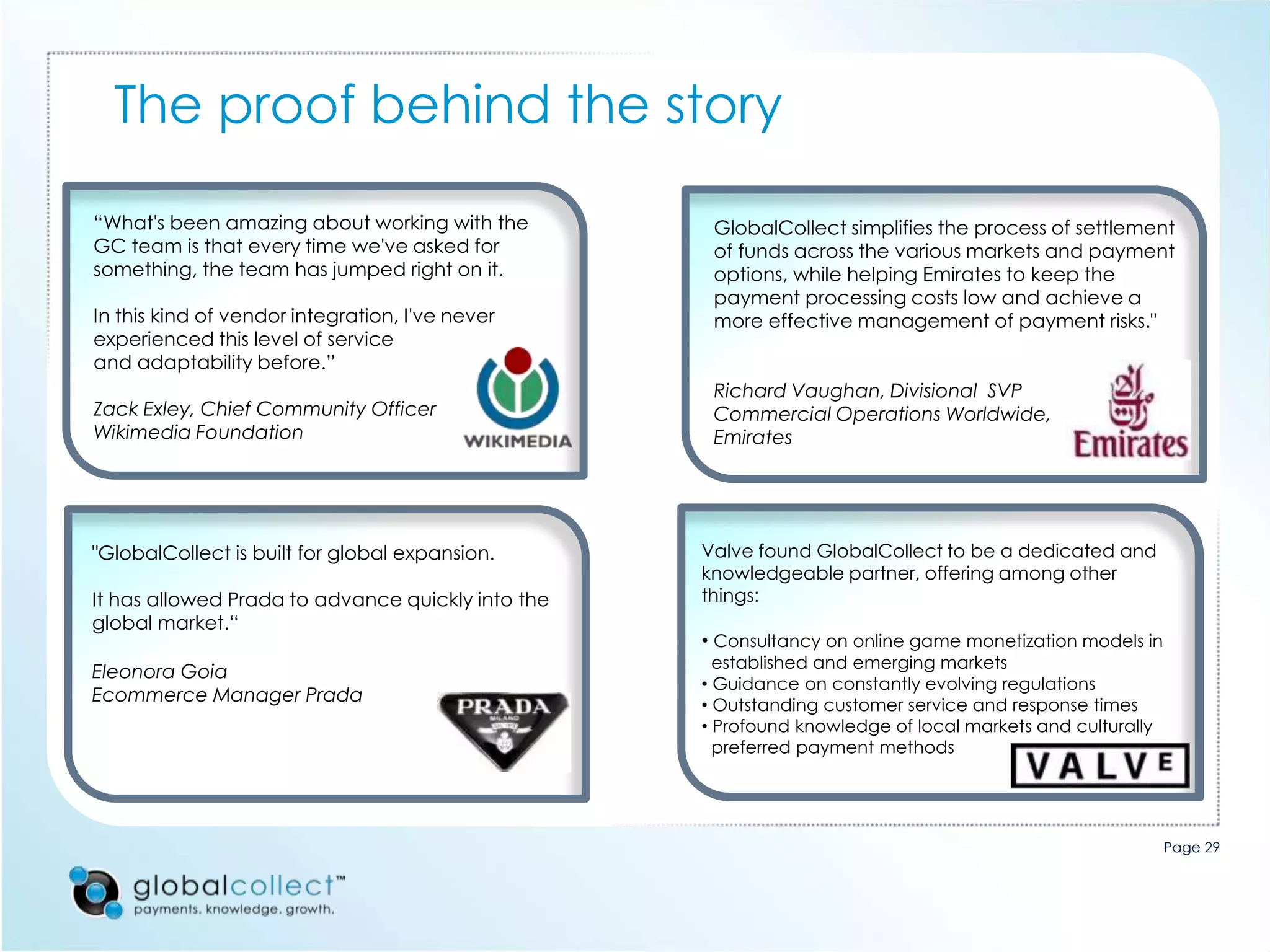 GlobalCollect Corporate Presentation v3 5_RM | PPTX