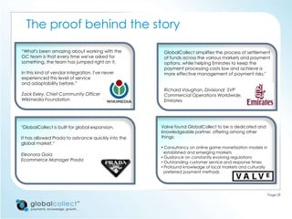 GlobalCollect Corporate Presentation v3 5_RM | PPTX