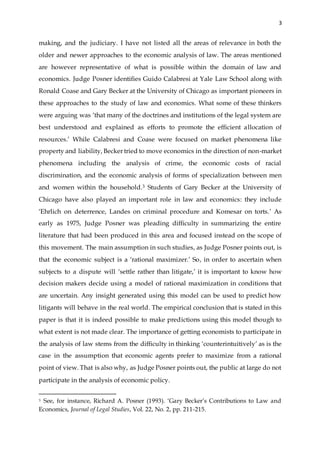 Judge Posner on Law and Economics | DOCX