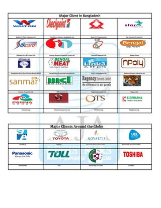 Brochure of AJA Bangladesh Ltd. | PDF