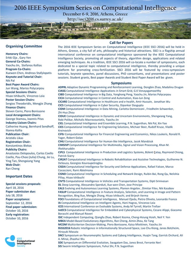 SSCI2016_CFP_Final | PDF