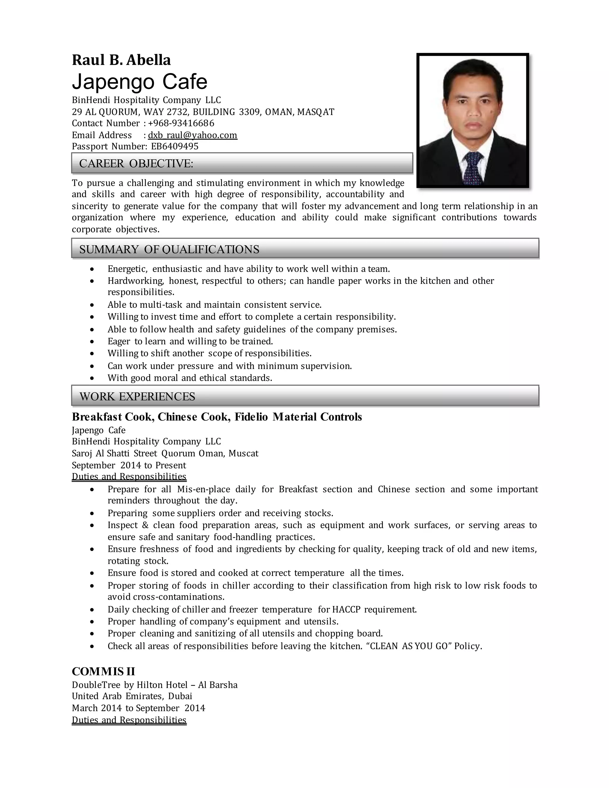 CV-RAUL | PDF