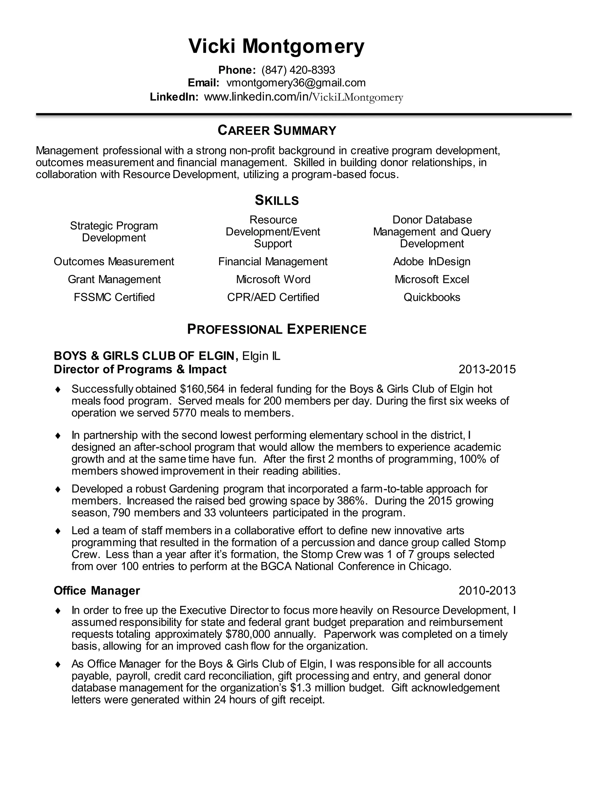 Vicki_Resume 1 19 16 | DOCX