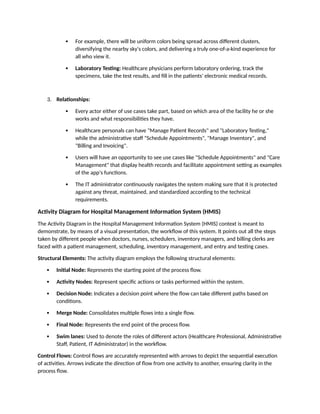 Information system analysis and Design project | DOCX