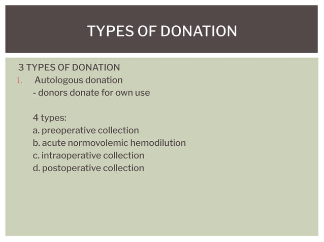 BB106-DONOR SCREENING AND DONOR MANAGEMENT.pptx.pdf | Blood Disorders ...