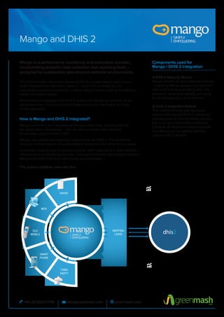 GreenMash–Mango–DHIS 2 V2 | PDF