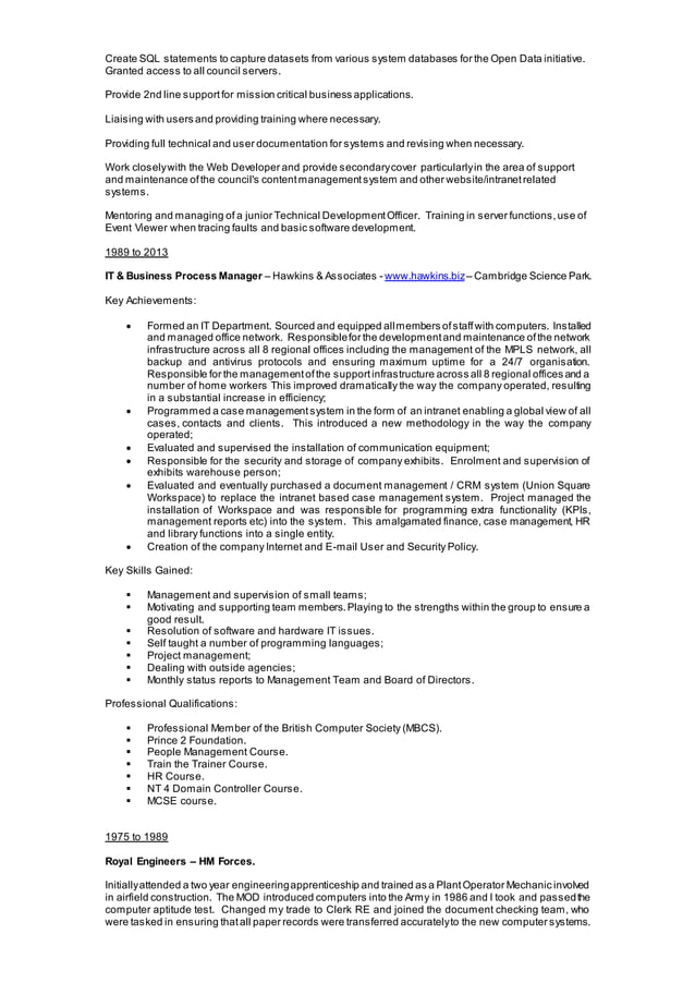 CV - Paul Bokor | DOCX | Web Development | Internet