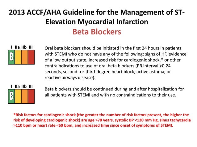 beta blockers in acute coronary syndrome update 2018 | PDF | Heart and ...