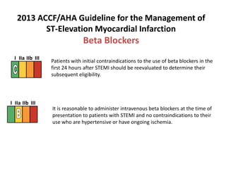 beta blockers in acute coronary syndrome update 2018 | PDF | Heart and ...