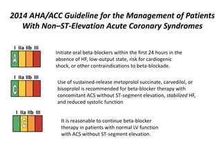 beta blockers in acute coronary syndrome update 2018 | PDF | Heart and ...