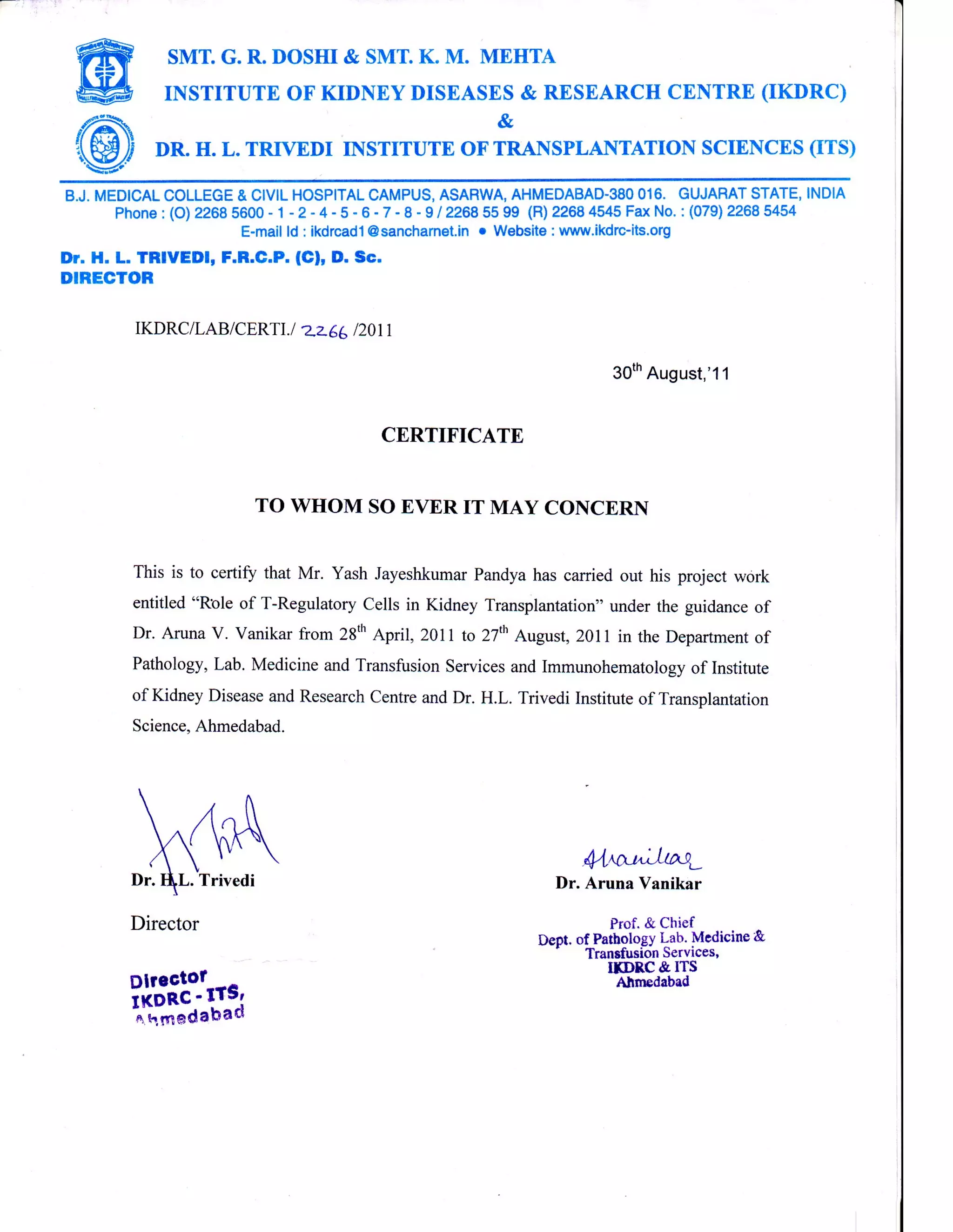 Yash Project Work Thesis | DOC